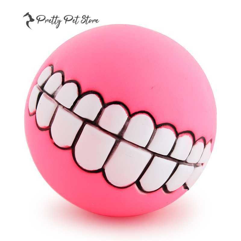Funny Dog Ball with Teeth